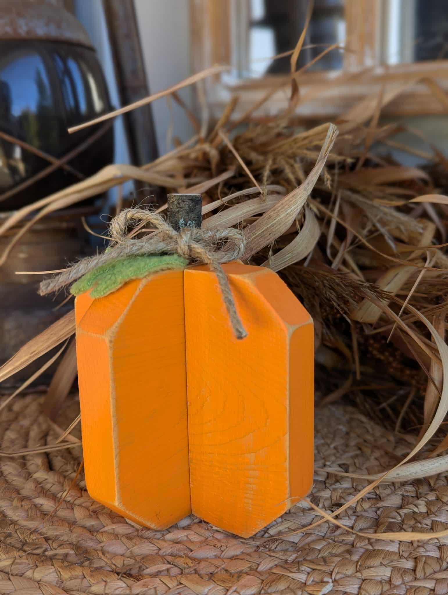 Citrouille de bois - Rose Lafleur